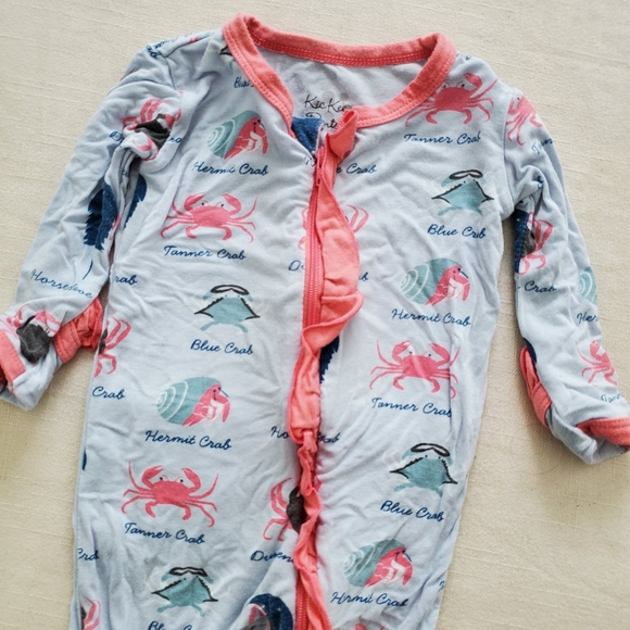 Pajamas | Kickee Pants Crab Sleeper 3 6 Months | Poshmark